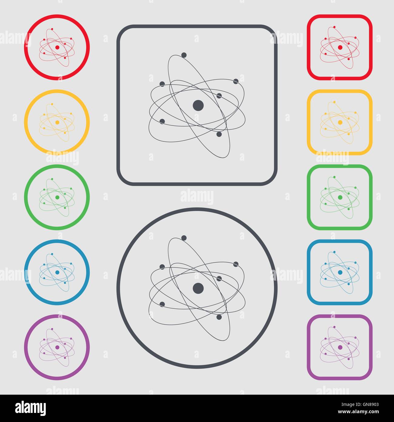 Big bang chemistry Stock Vector Images - Alamy