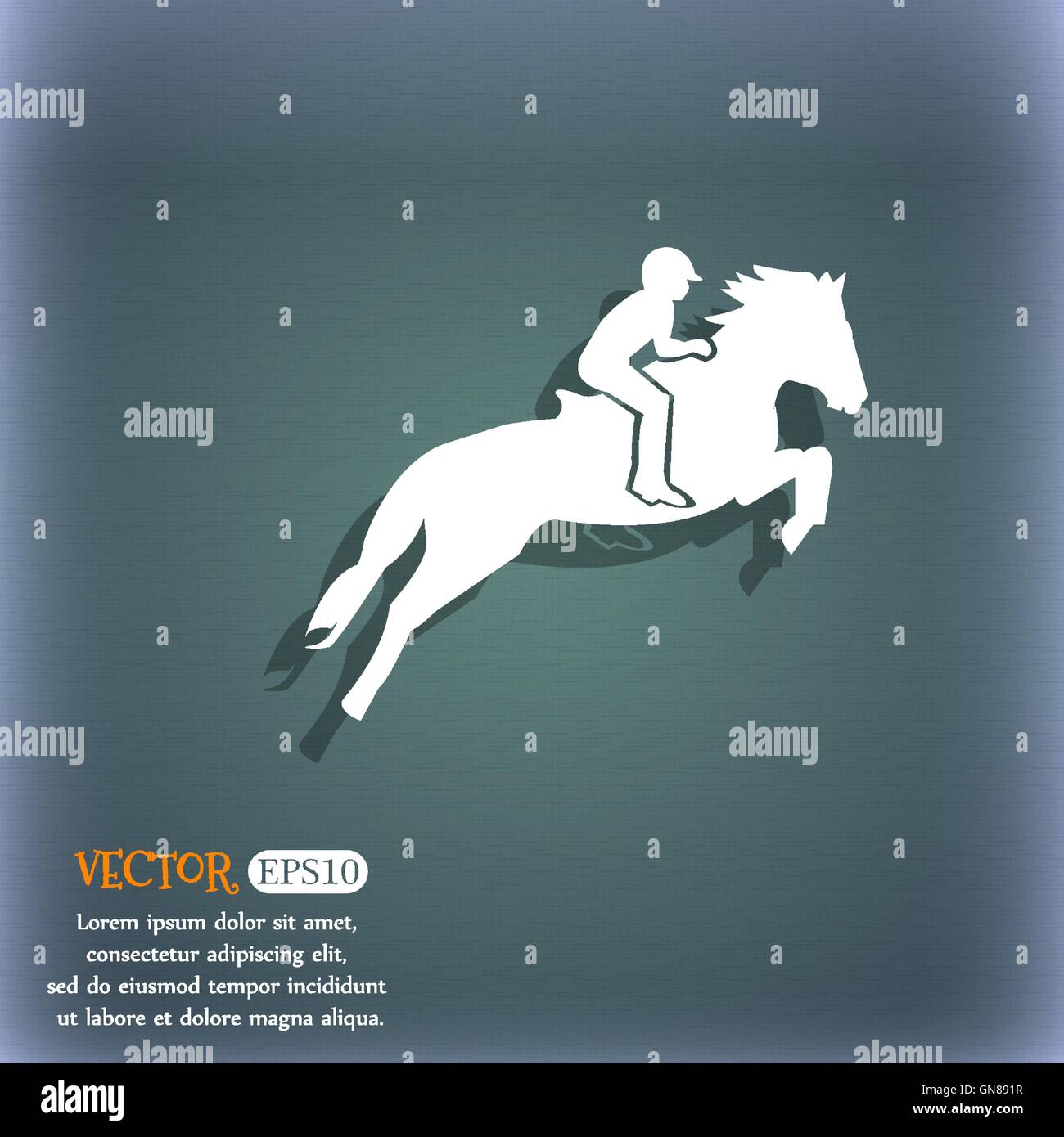 Abstract horse racing hi-res stock photography and images - Alamy