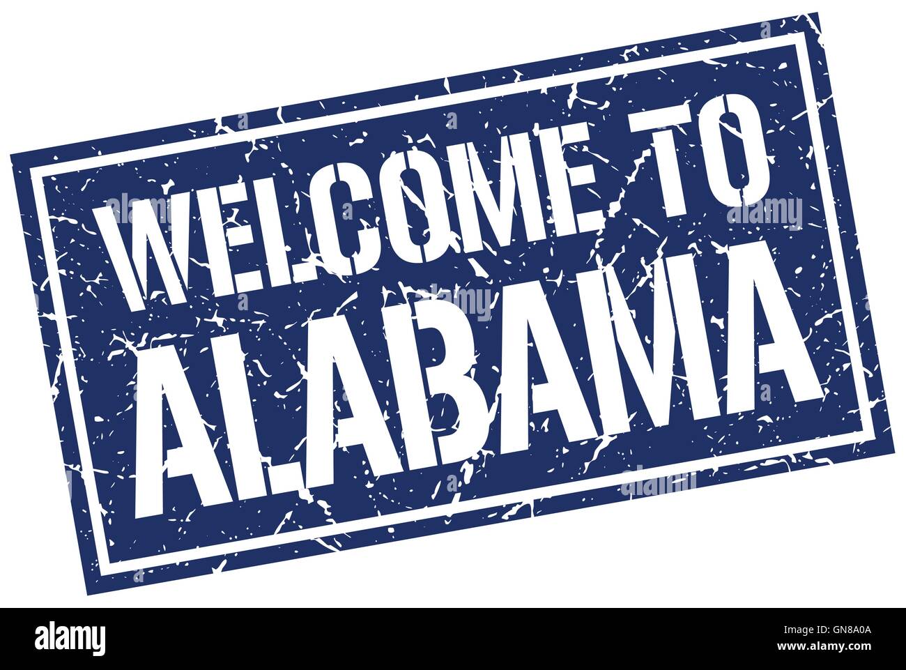 Alabama stamp vector vectors hi-res stock photography and images - Alamy