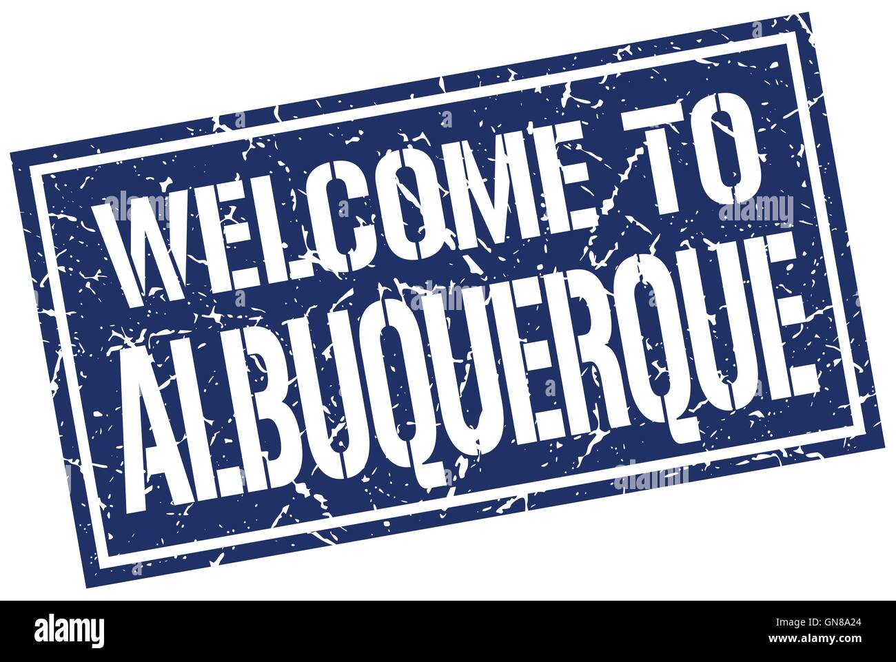 welcome to Albuquerque stamp Stock Vector Image & Art - Alamy