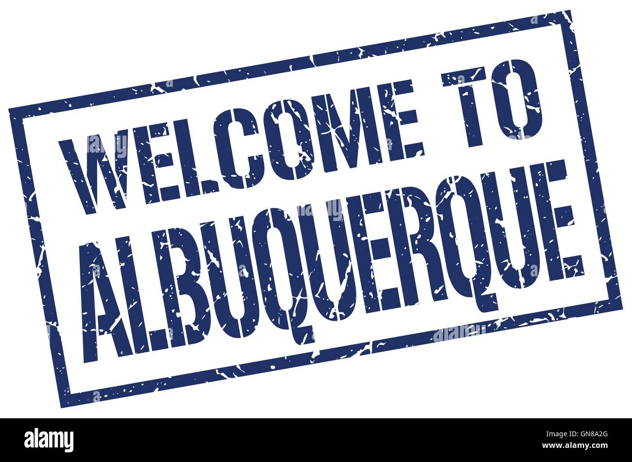 welcome to Albuquerque stamp Stock Vector Image & Art - Alamy