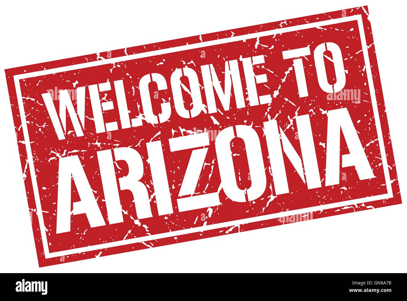 welcome to Arizona stamp Stock Vector Image & Art - Alamy