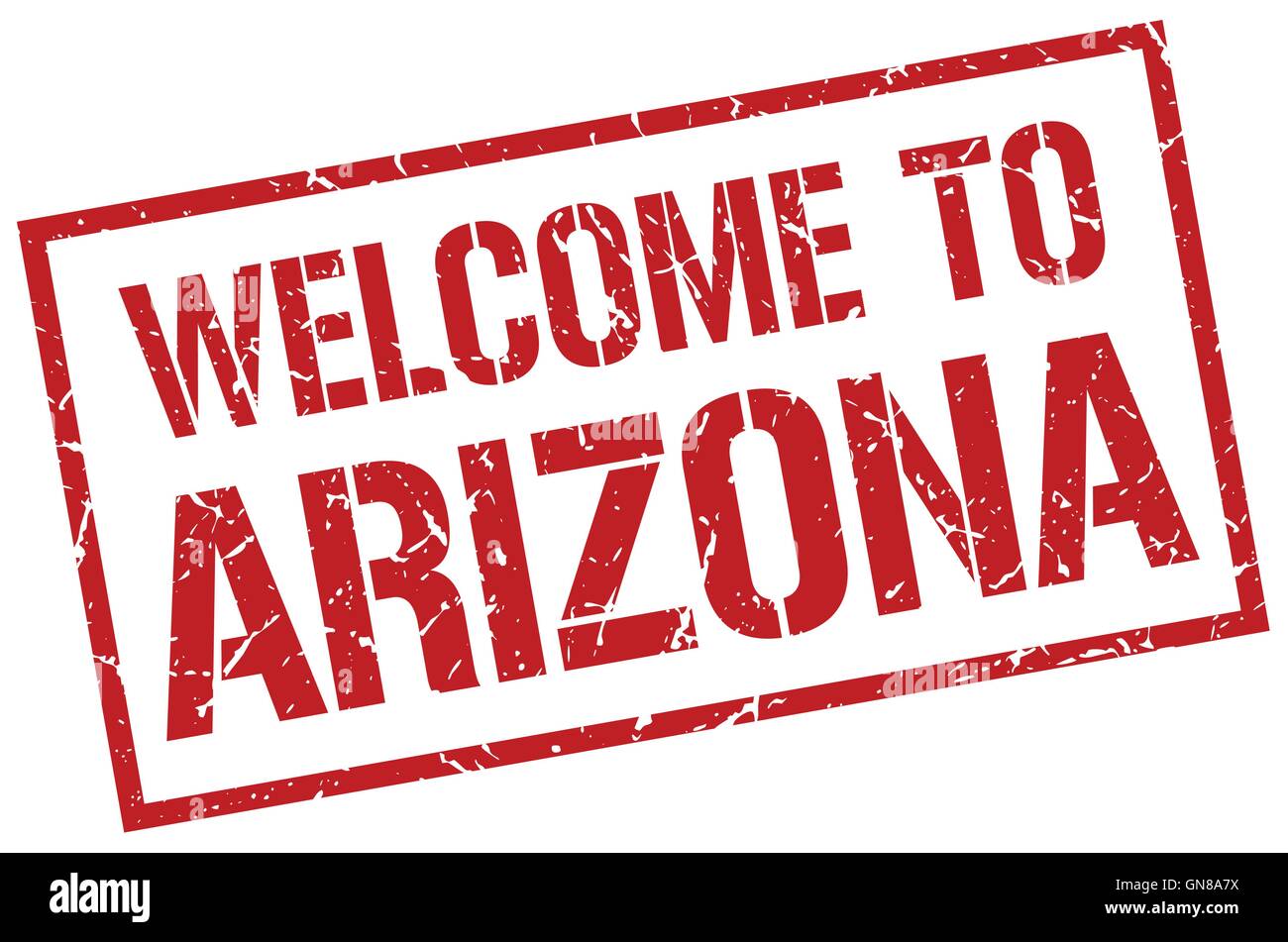 welcome to Arizona stamp Stock Vector Image & Art - Alamy