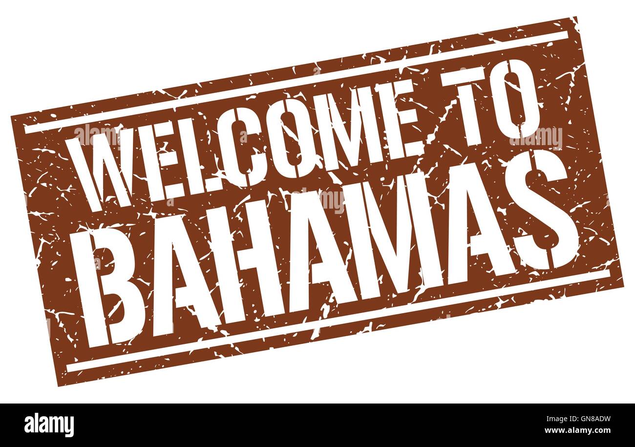 Welcome to the bahamas Stock Vector Images - Alamy