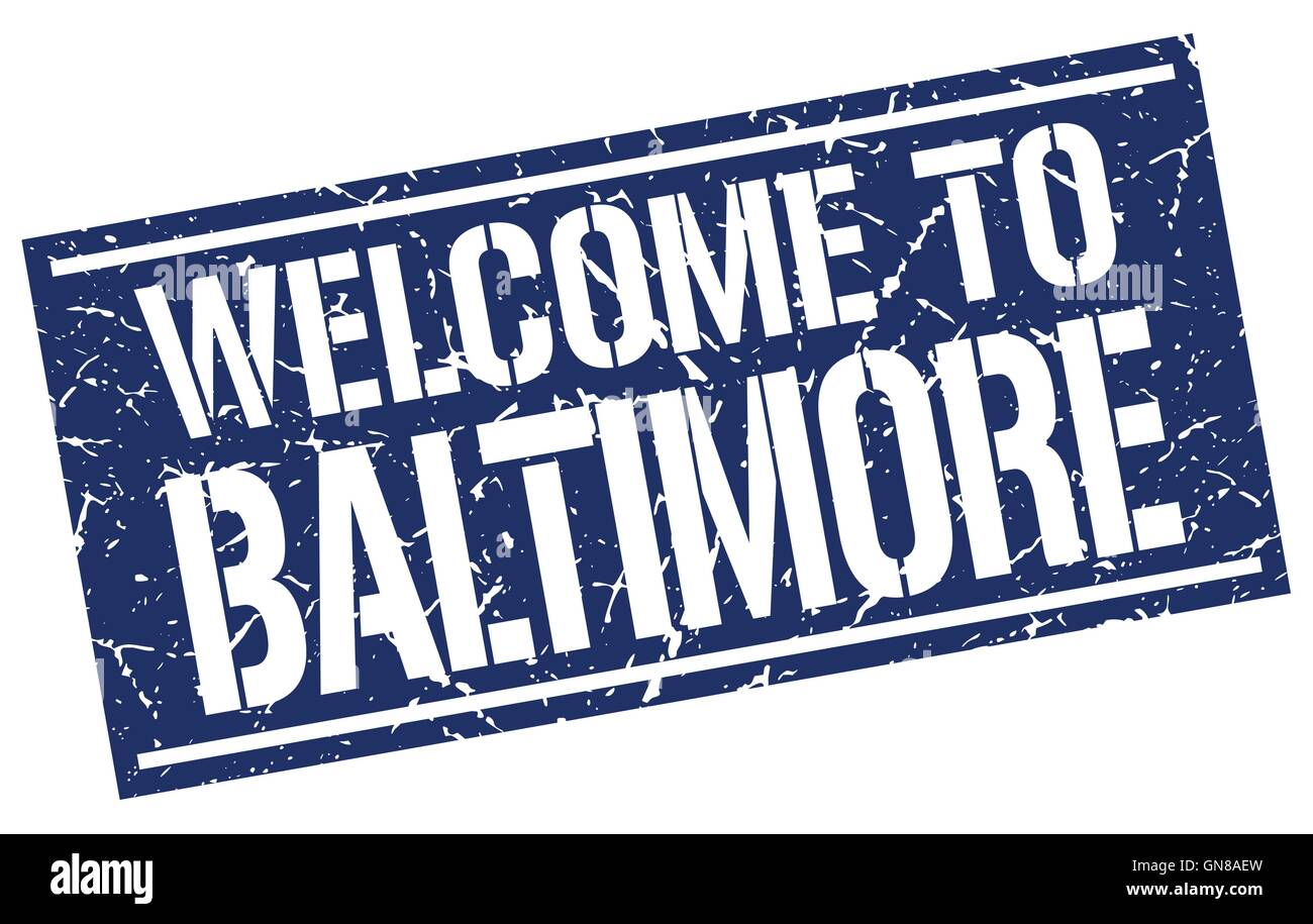 welcome to Baltimore stamp Stock Vector Image & Art - Alamy