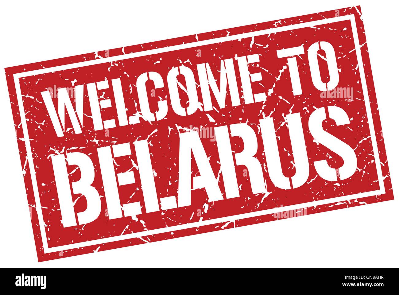 welcome to Belarus stamp Stock Vector Image & Art - Alamy