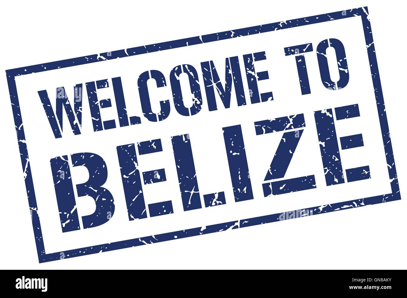 welcome to Belize stamp Stock Vector Image & Art - Alamy