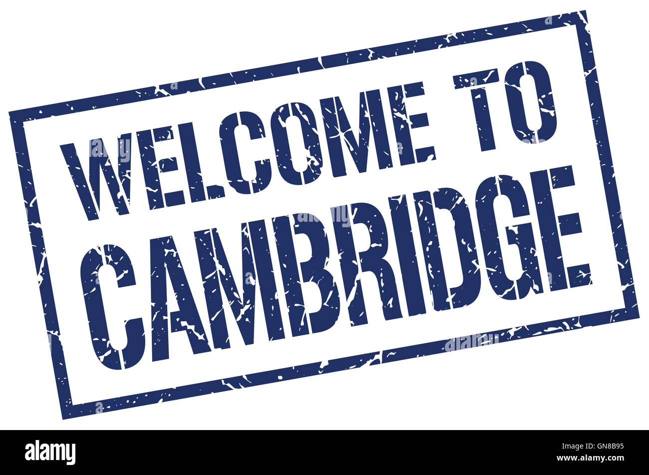 welcome to Cambridge stamp Stock Vector Image & Art - Alamy