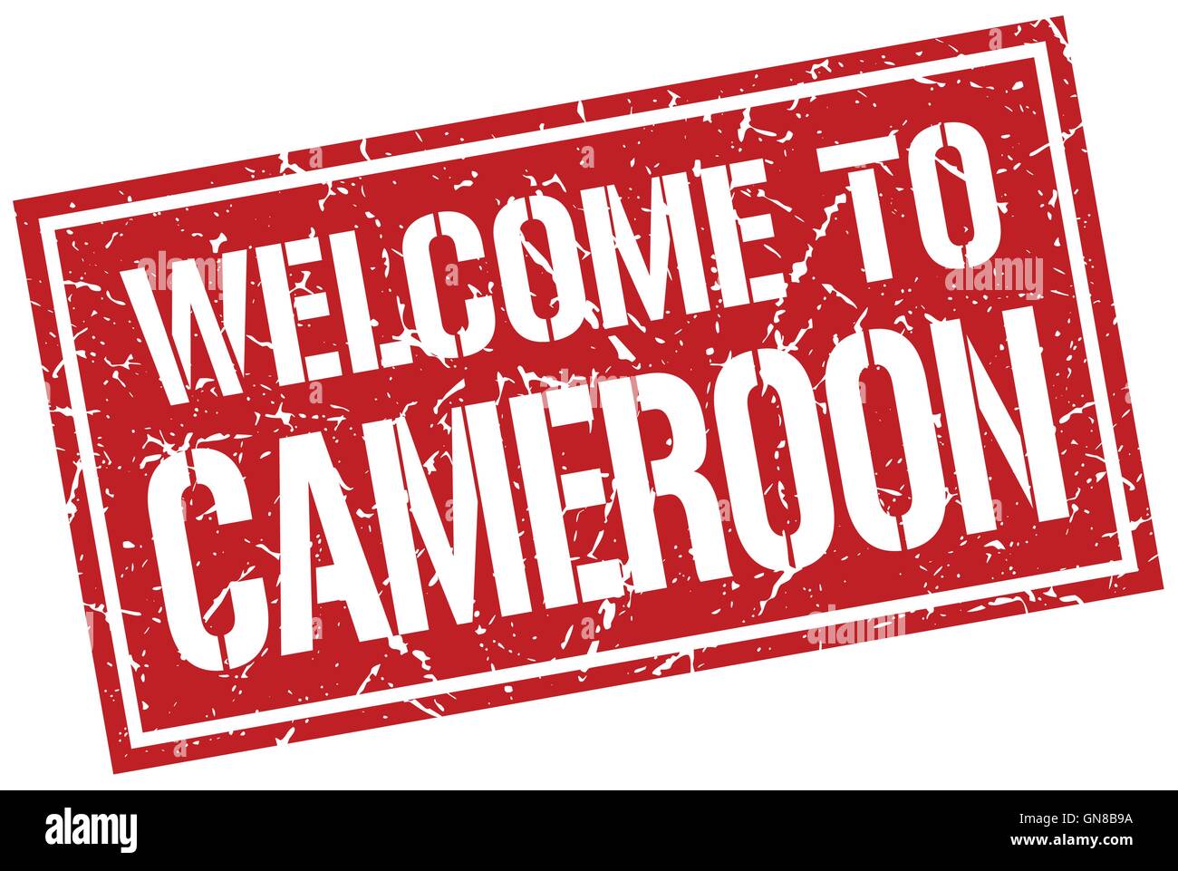 Welcome cameroon stamp hi-res stock photography and images - Alamy