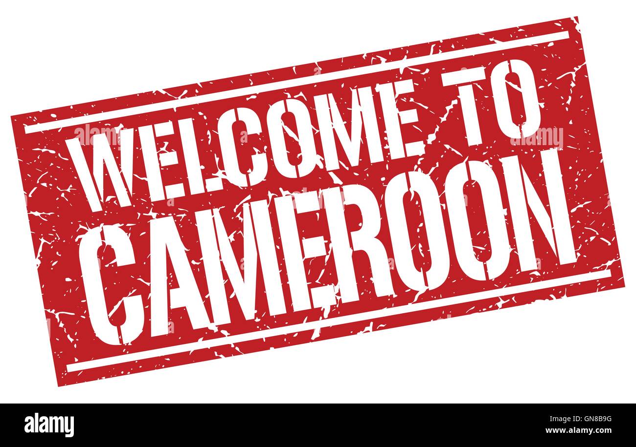 Welcome cameroon stamp hi-res stock photography and images - Alamy