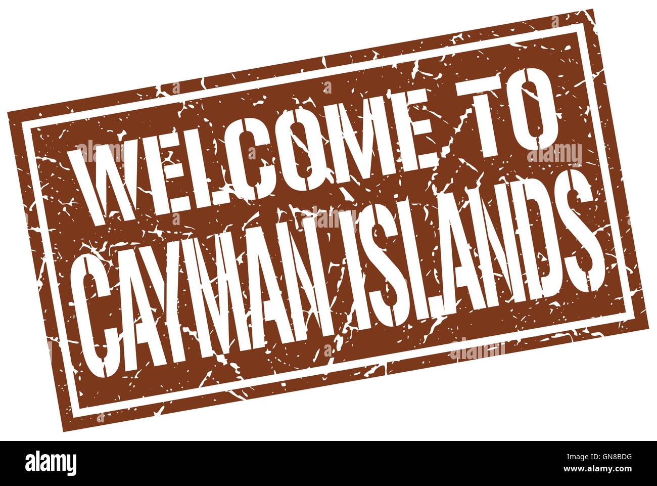 welcome to Cayman Islands stamp Stock Vector Image & Art - Alamy