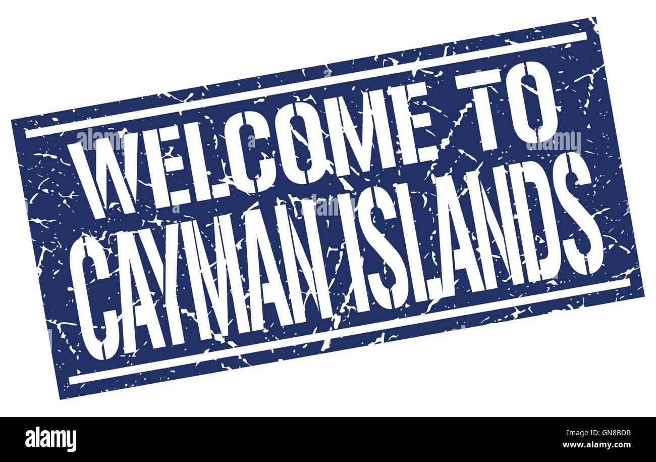 welcome to Cayman Islands stamp Stock Vector Image & Art - Alamy