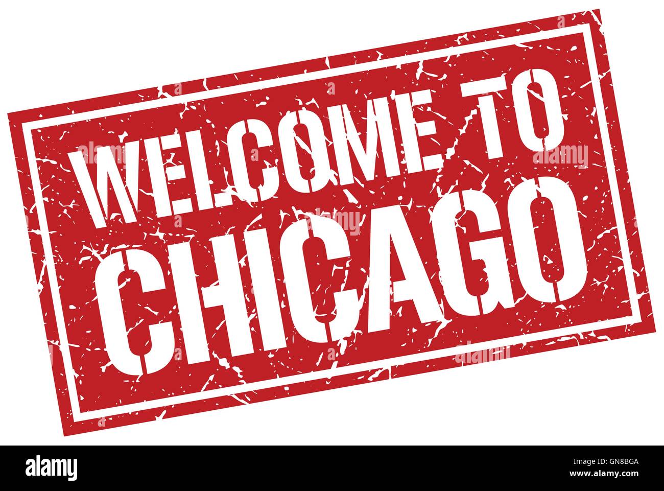 Welcome to chicago Stock Vector Images - Alamy