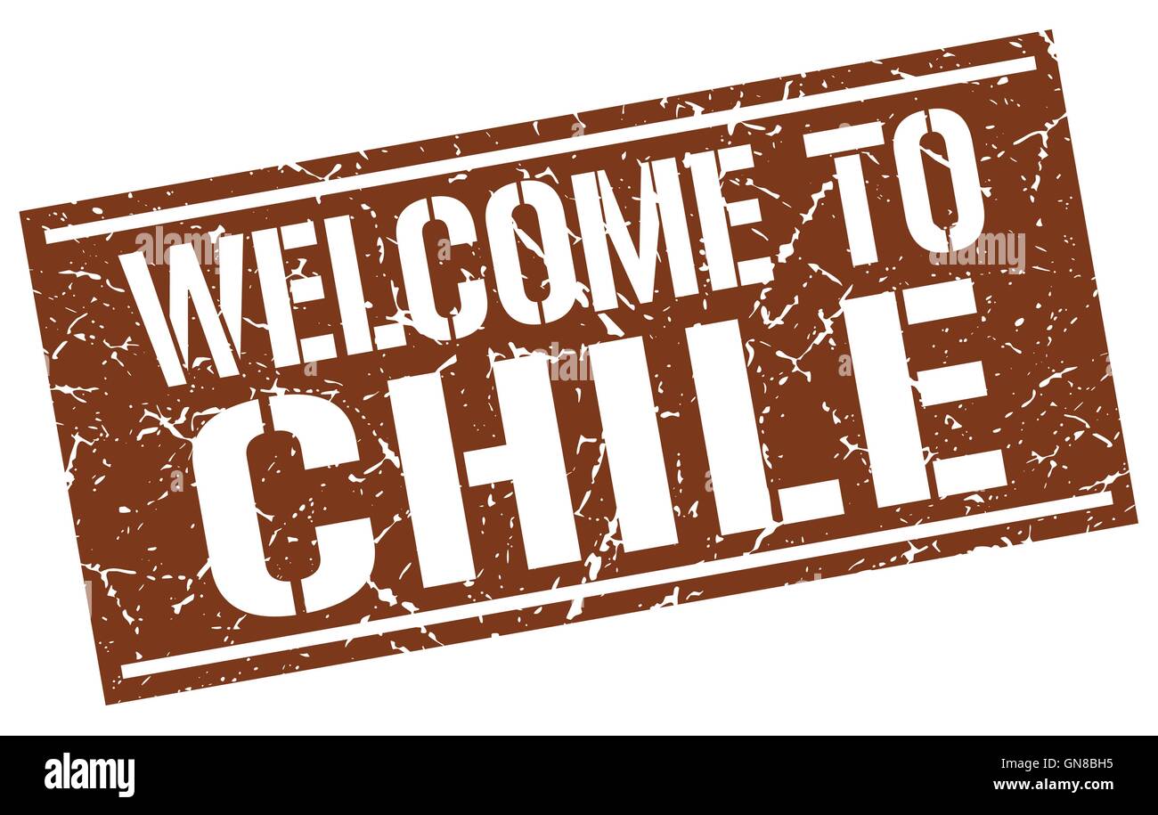Welcome to chile Stock Vector Images - Alamy