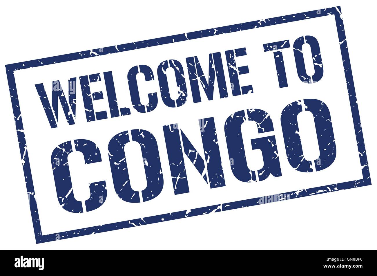 welcome to Congo stamp Stock Vector Image & Art - Alamy