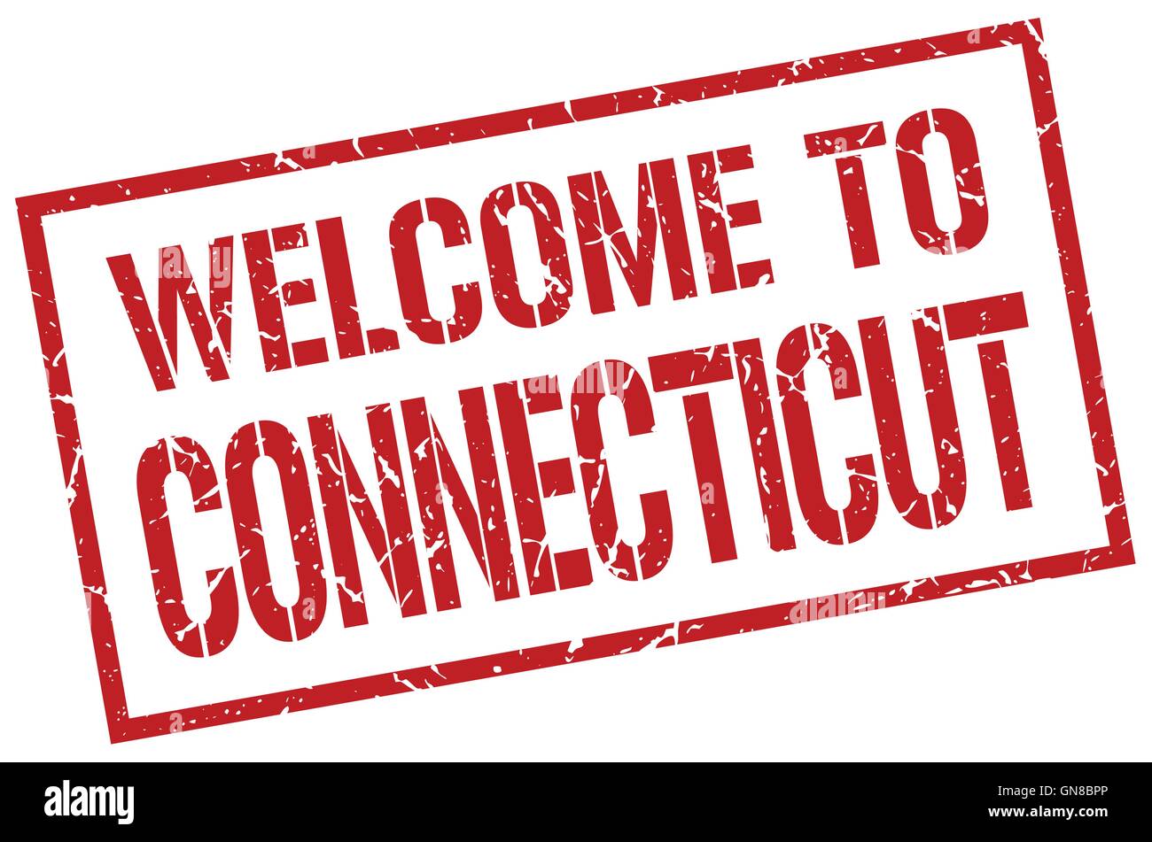 Connecticut stamp vector vectors hi-res stock photography and images ...