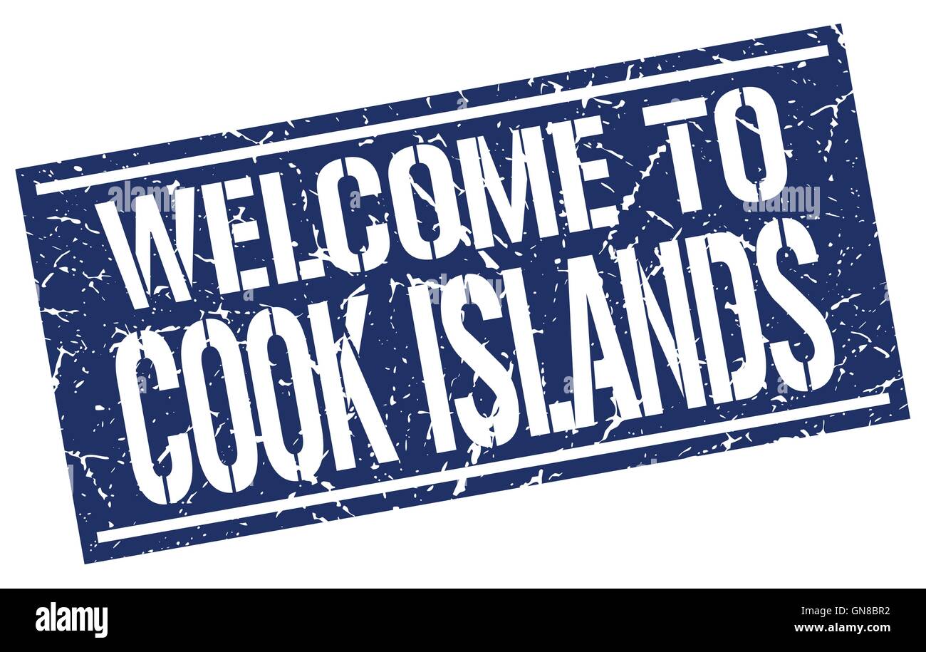 Welcome to the cook islands hi-res stock photography and images - Alamy