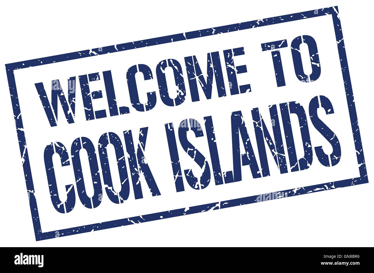 Welcome to the cook islands hi-res stock photography and images - Alamy