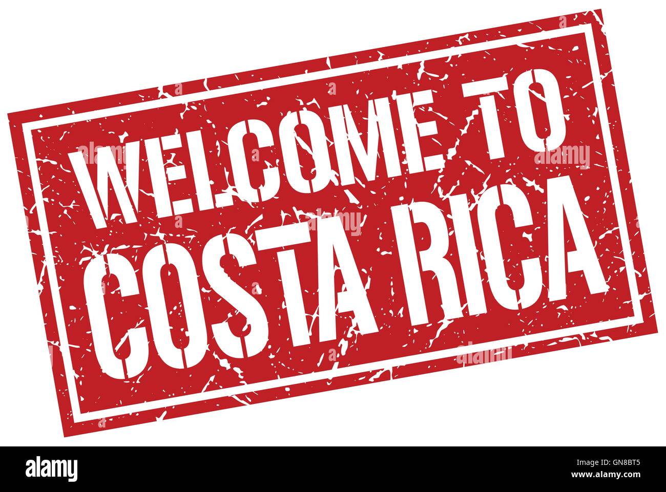 Costa rica stamp Cut Out Stock Images & Pictures - Alamy