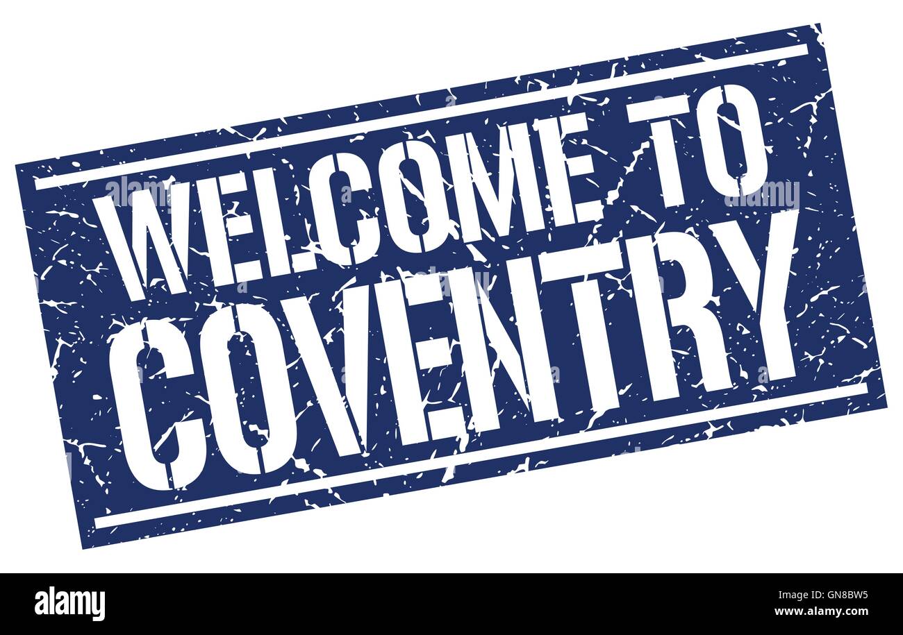 welcome to Coventry stamp Stock Vector Image & Art - Alamy