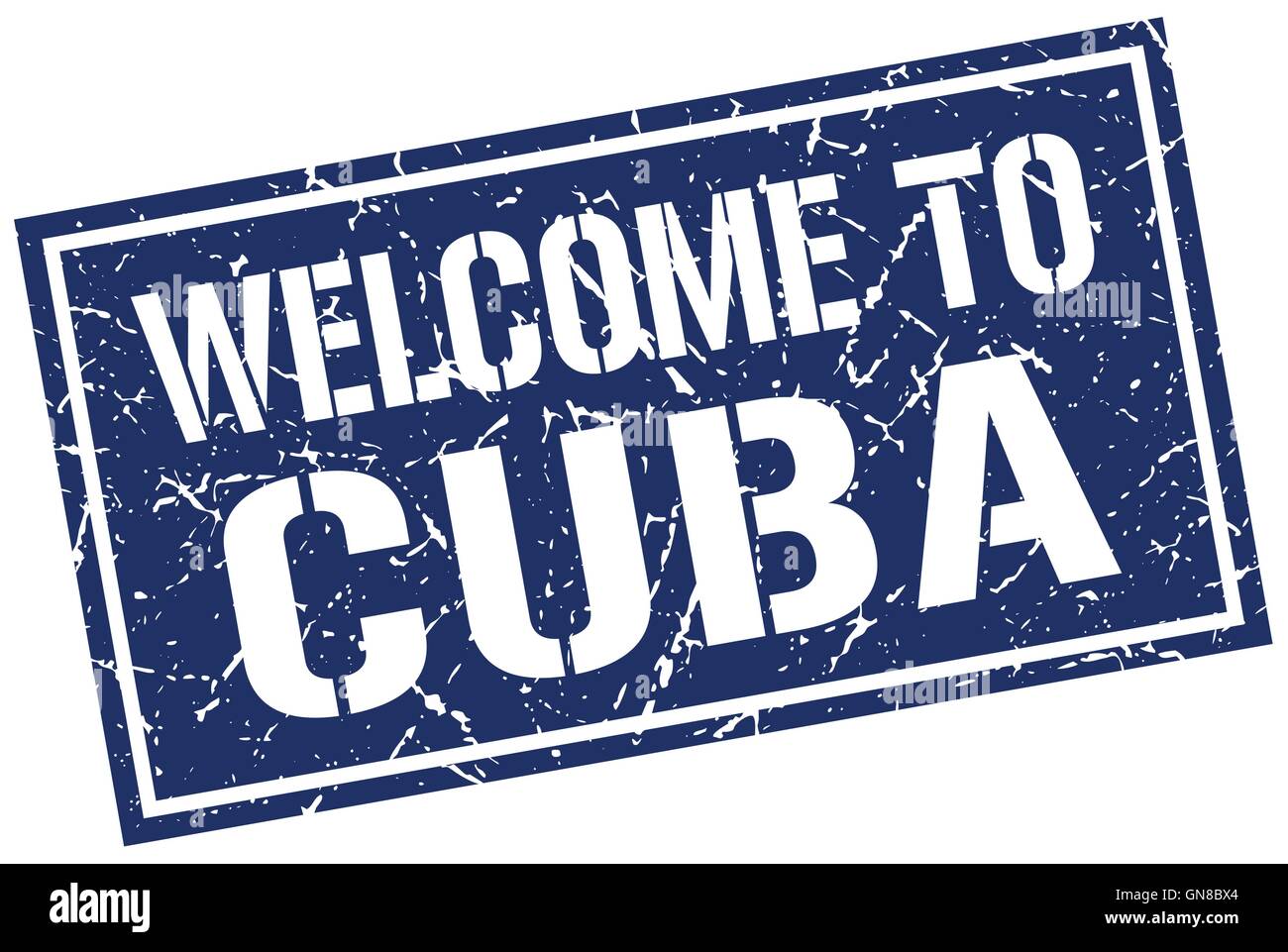 Welcome to cuba Stock Vector Images - Alamy