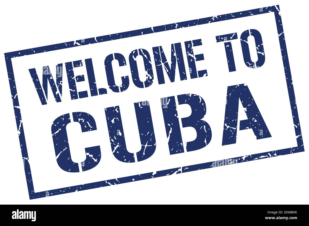 Welcome to cuba Stock Vector Images - Alamy