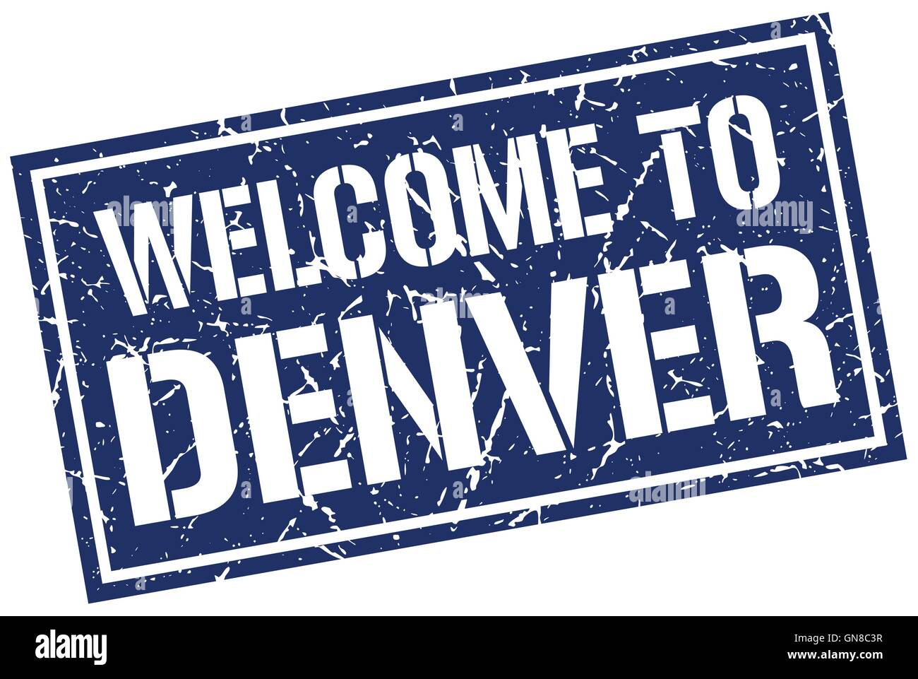 welcome to Denver stamp Stock Vector Image & Art - Alamy