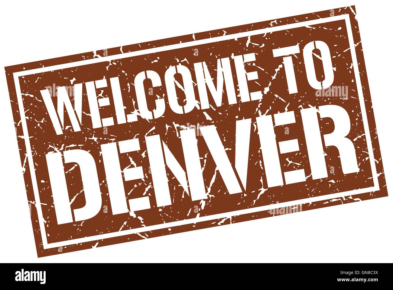 welcome to Denver stamp Stock Vector Image & Art - Alamy