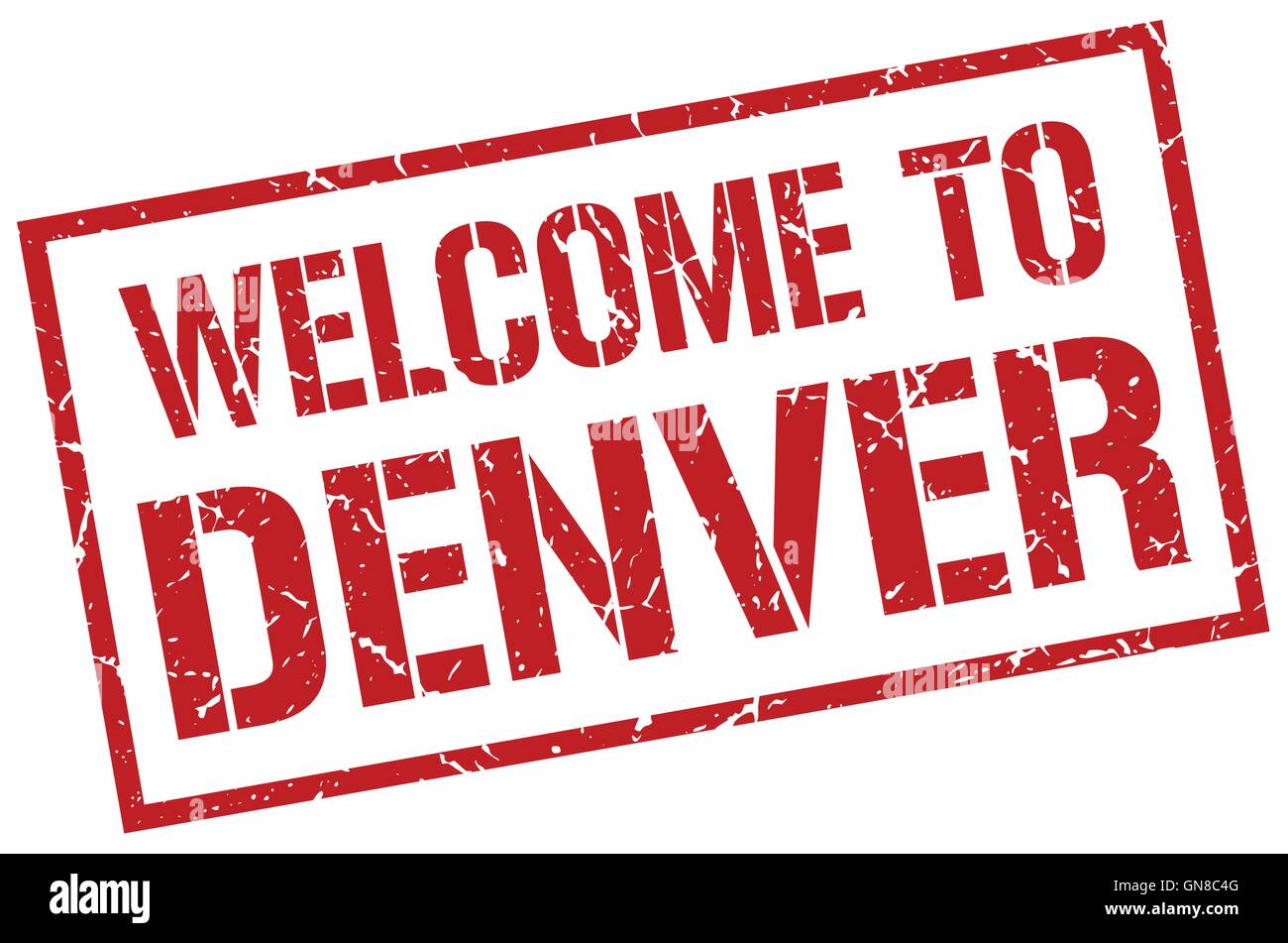 welcome to Denver stamp Stock Vector Image & Art - Alamy