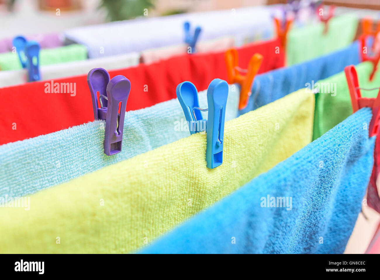 Clothes air dryer hi-res stock photography and images - Alamy