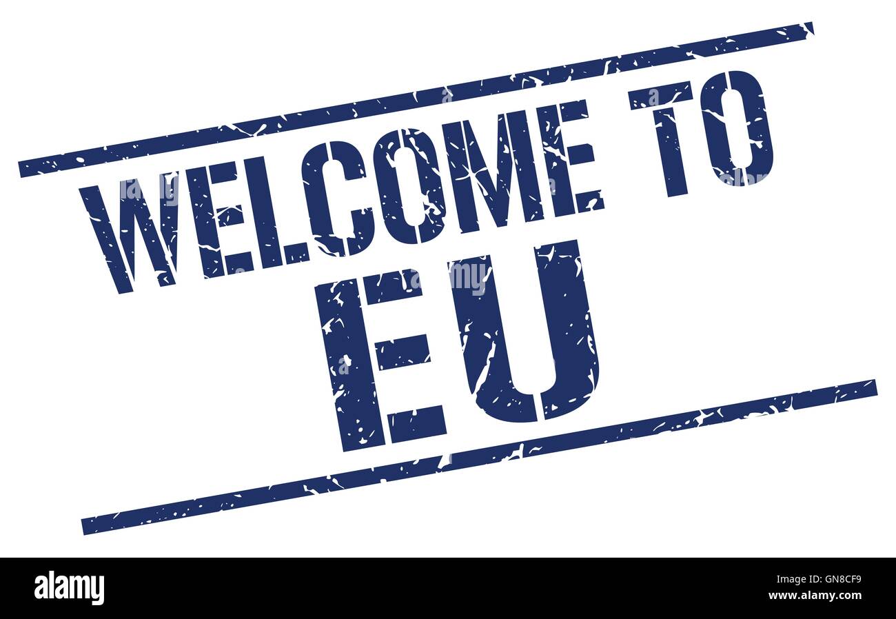 Welcome to the eu Stock Vector Images - Alamy