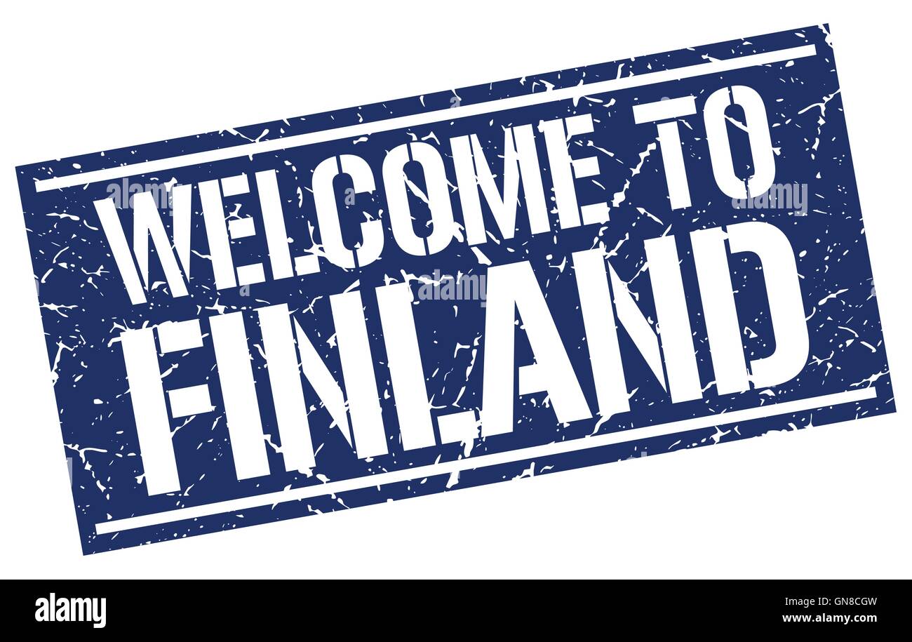 welcome to Finland stamp Stock Vector Image & Art - Alamy