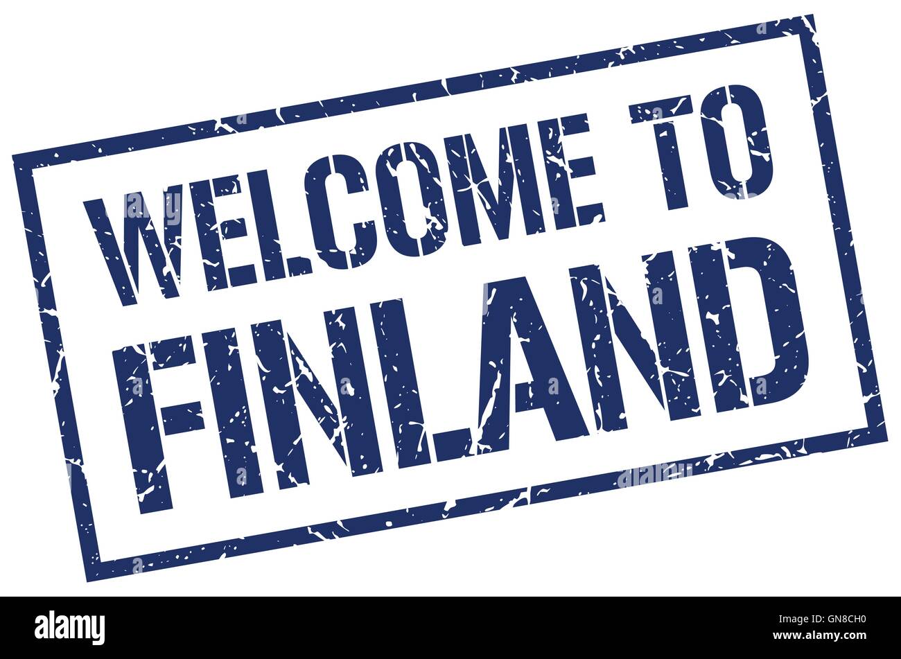 welcome to Finland stamp Stock Vector Image & Art - Alamy