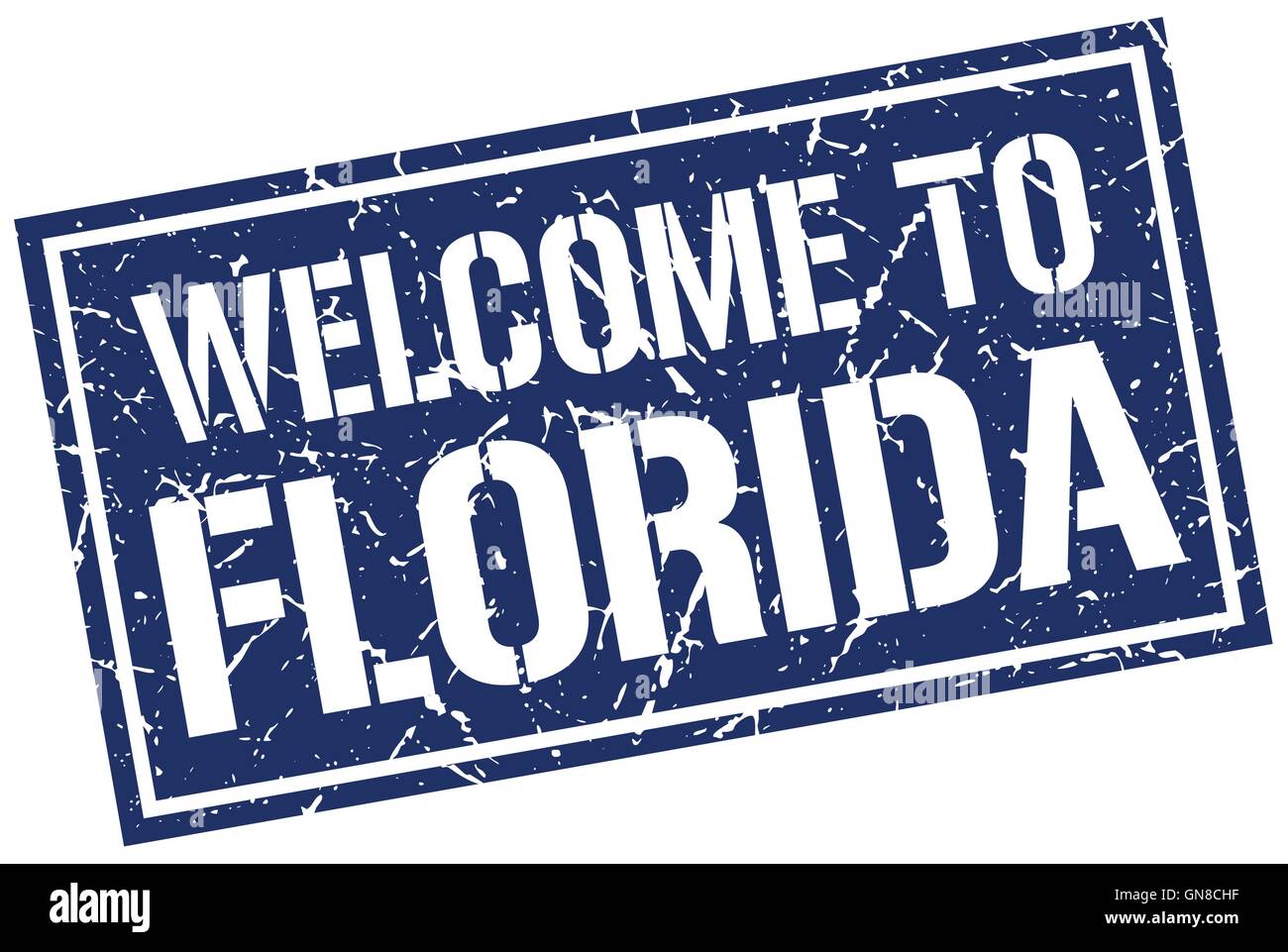 welcome to Florida stamp Stock Vector Image & Art - Alamy