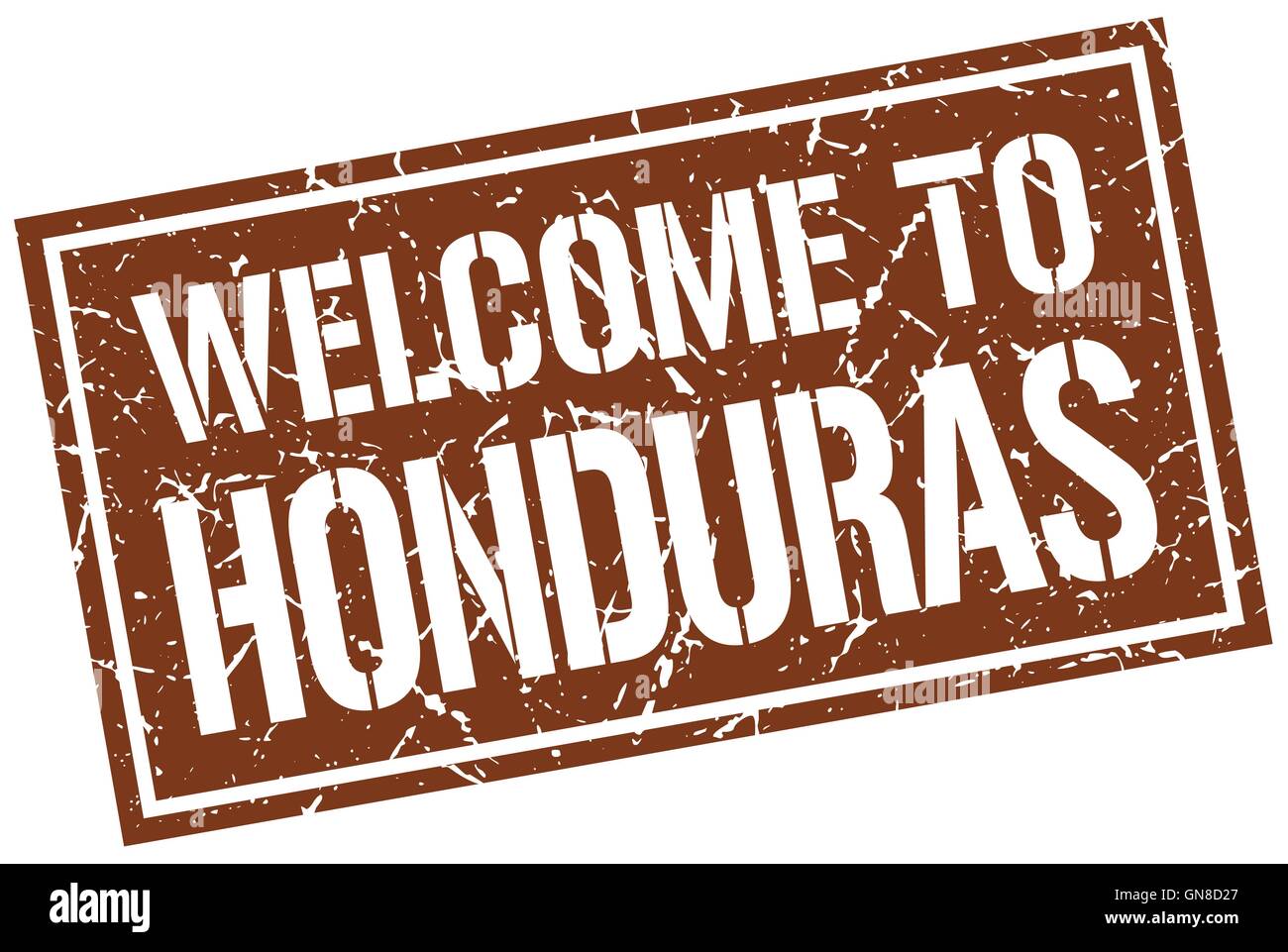 welcome to Honduras stamp Stock Vector Image & Art - Alamy