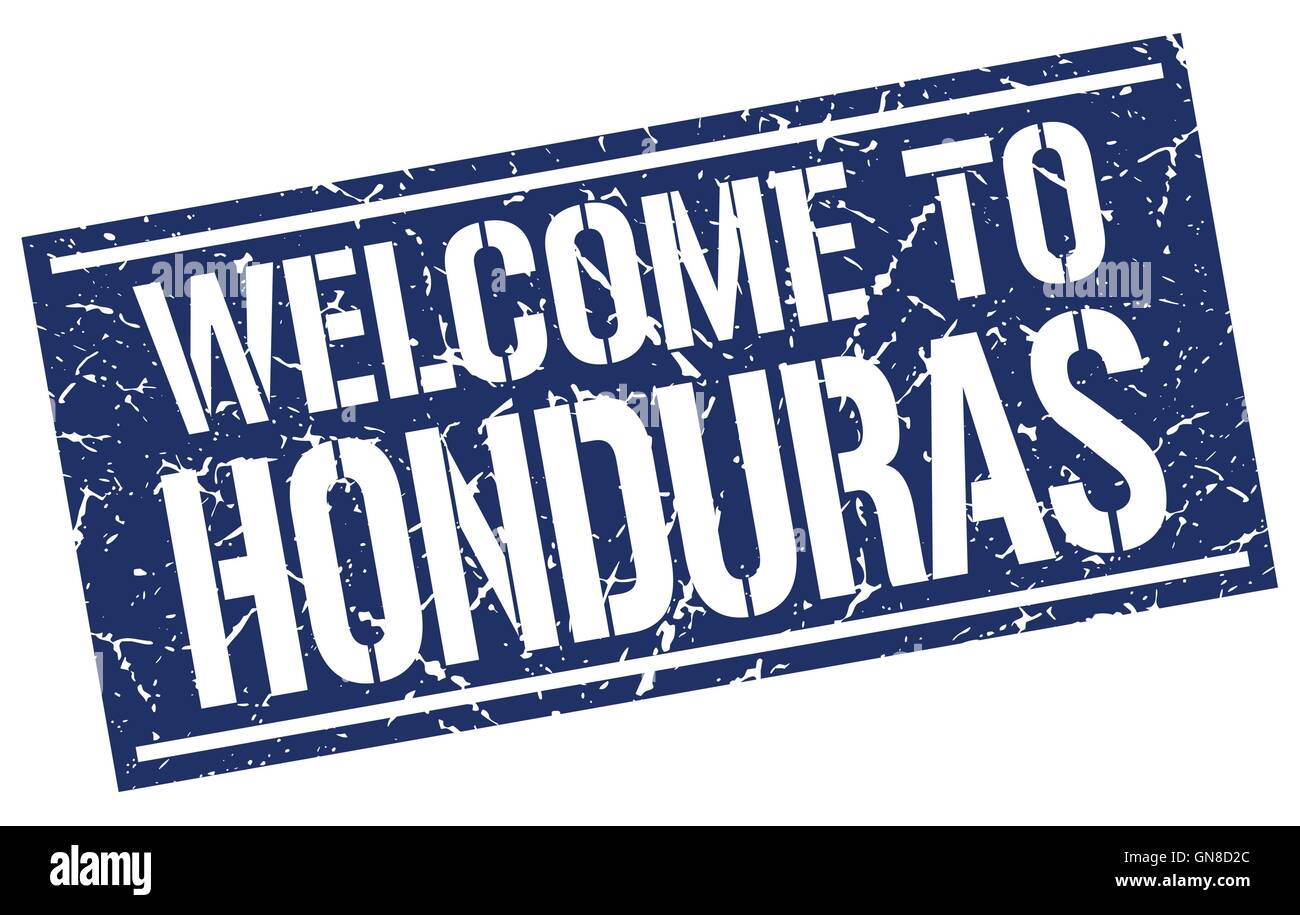 welcome to Honduras stamp Stock Vector Image & Art - Alamy