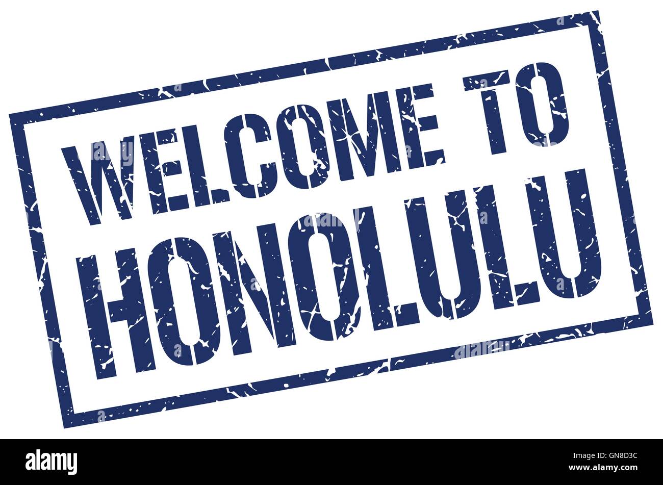 Welcome honolulu Stock Vector Images - Alamy