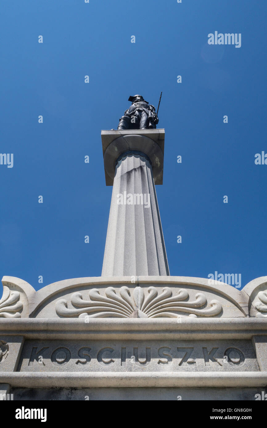 Thaddeus Kosciuszko Polish Patriot Statue, United States Military ...