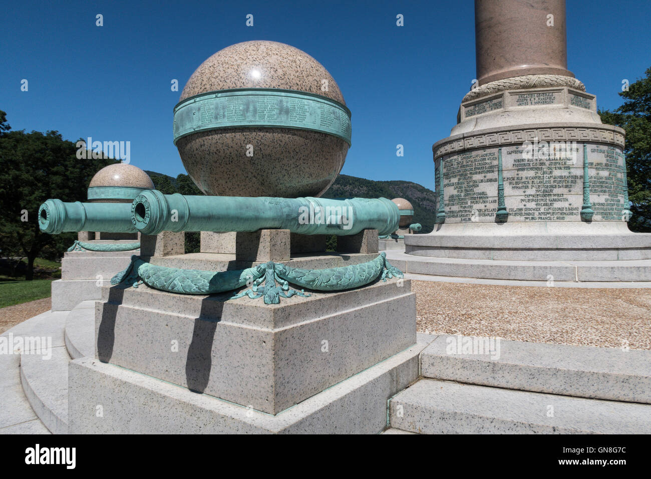 Battle Monument at Trophy Point commemorates Union veteran casualties ...