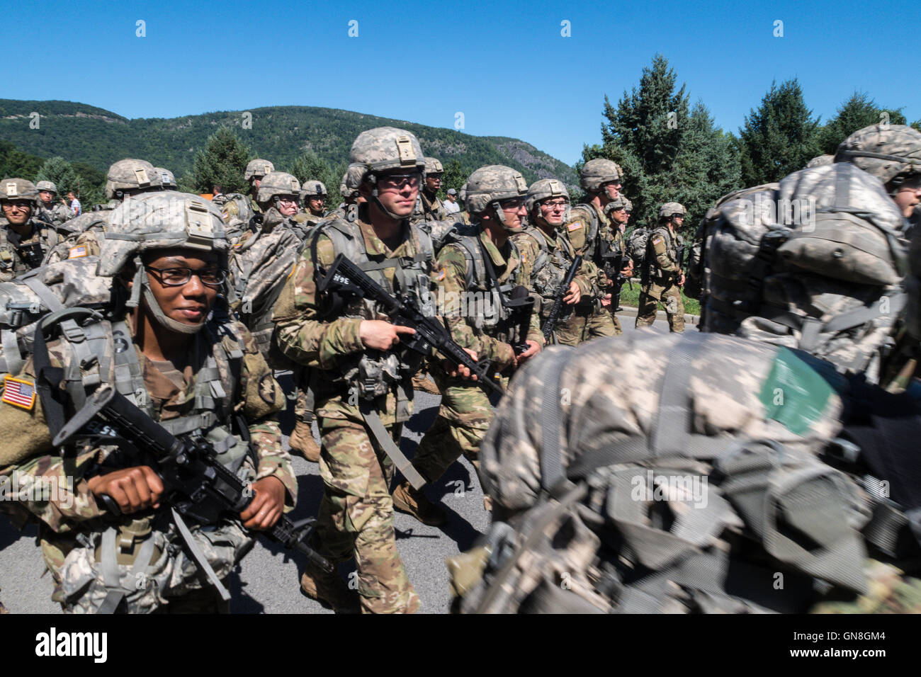 Class of 2020 March-back Parade at the United States Military Academy ...