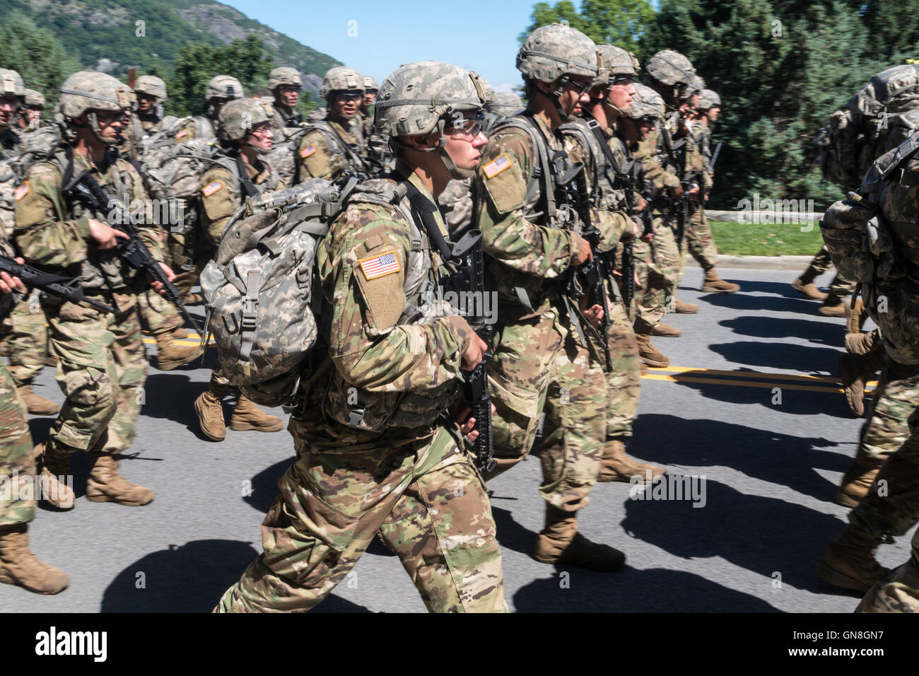 Class of 2020 March-back Parade at the United States Military Academy ...