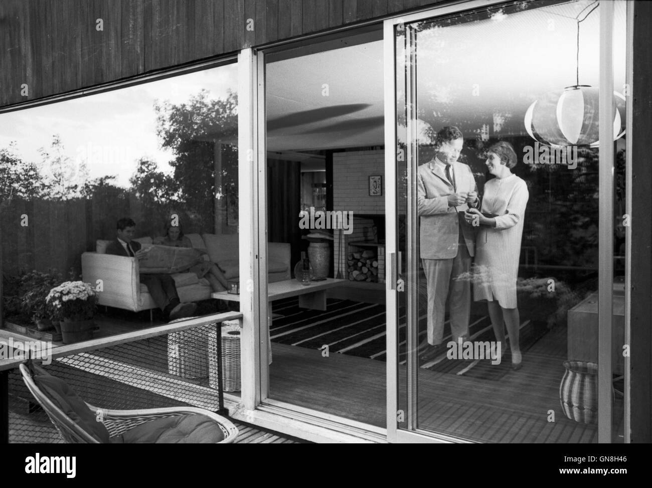 Architect Ben Thompson, in his house at 40 Moon Hill Road, Lexington ...