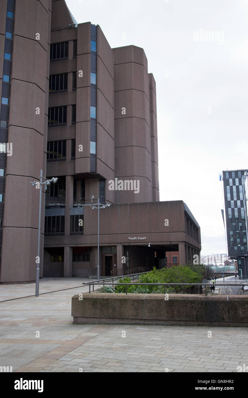 The Queen Elizabeth II law courts featuring Liverpool Youth Court ...