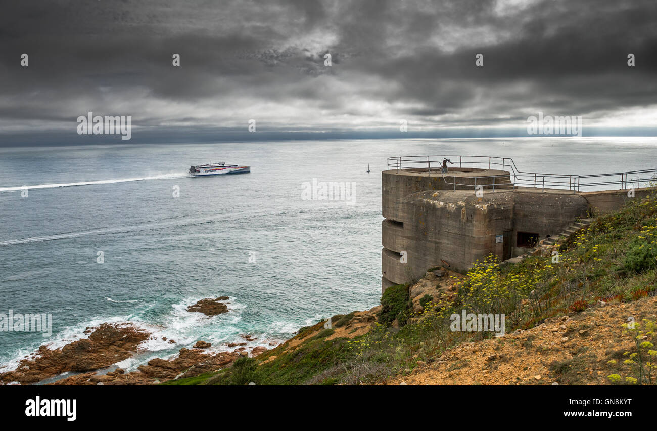 Condor's catamaran ferry the HSC Condor Liberation sails by the German ...