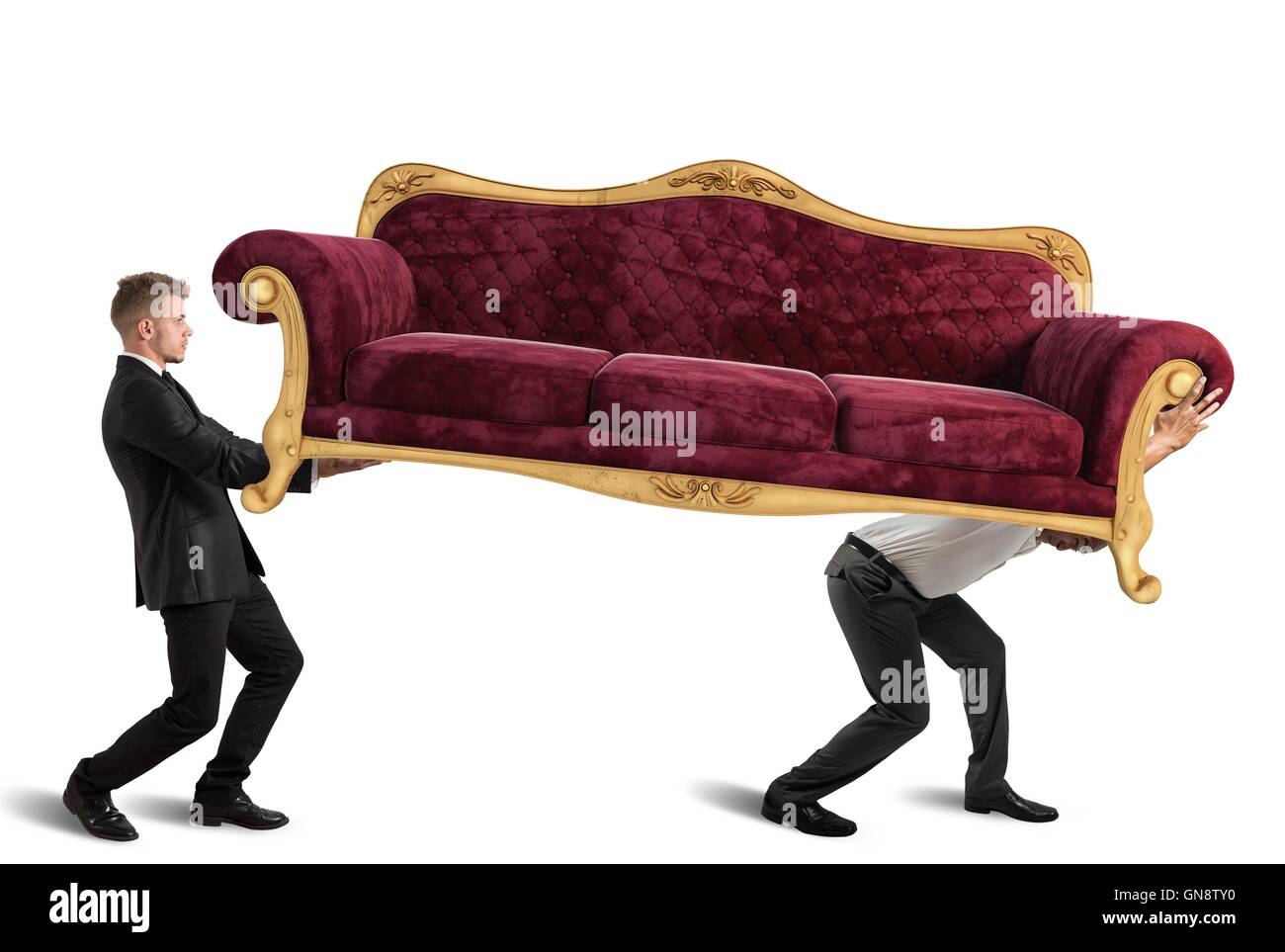 Lift heavy sofa hi-res stock photography and images - Alamy