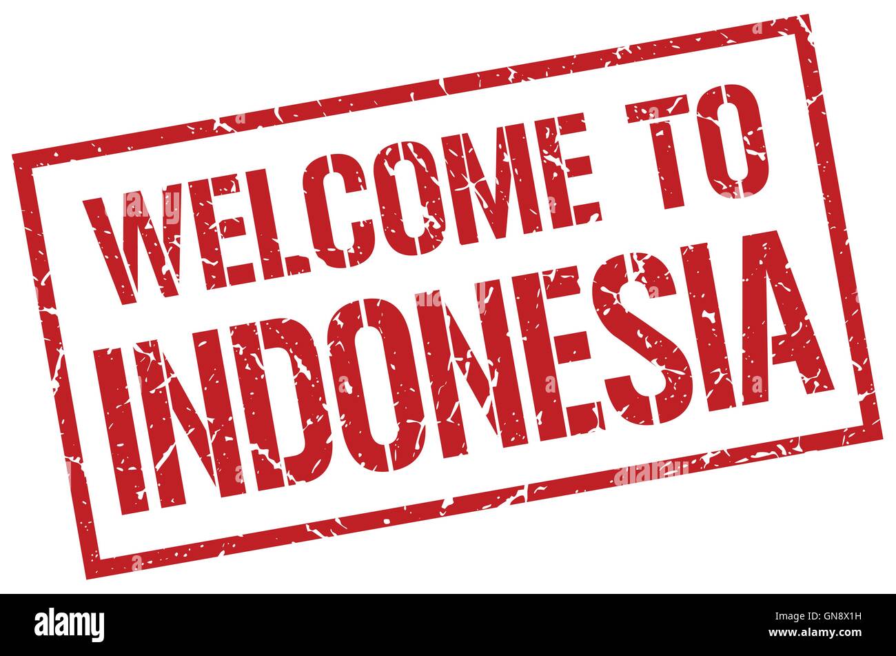 Welcome to indonesia vector vectors Stock Vector Images - Alamy
