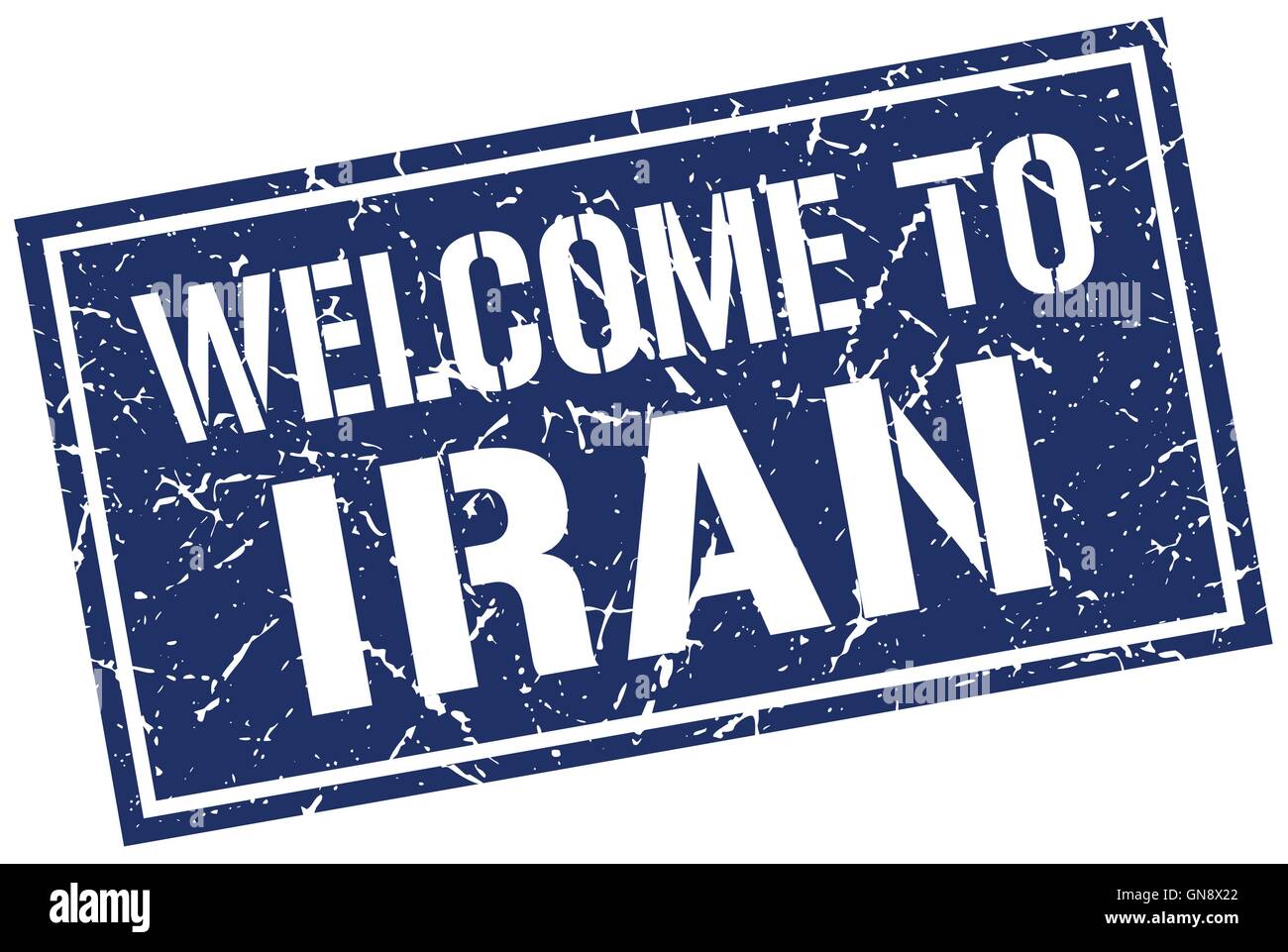 welcome to Iran stamp Stock Vector Image & Art - Alamy