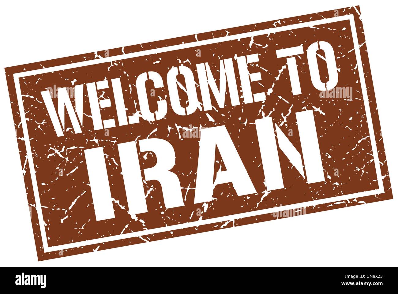 welcome to Iran stamp Stock Vector Image & Art - Alamy