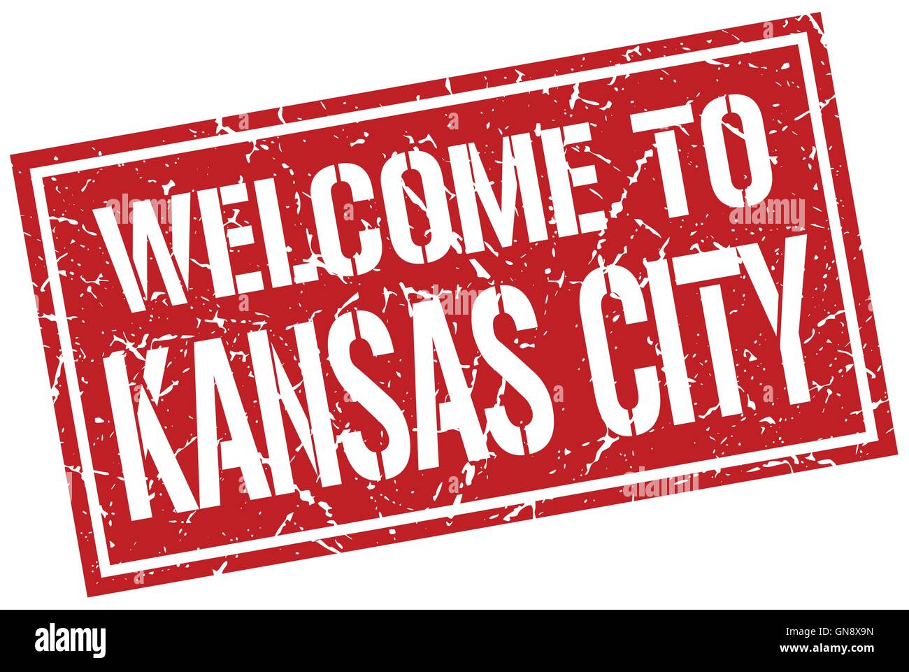 welcome to Kansas City stamp Stock Vector Image & Art - Alamy