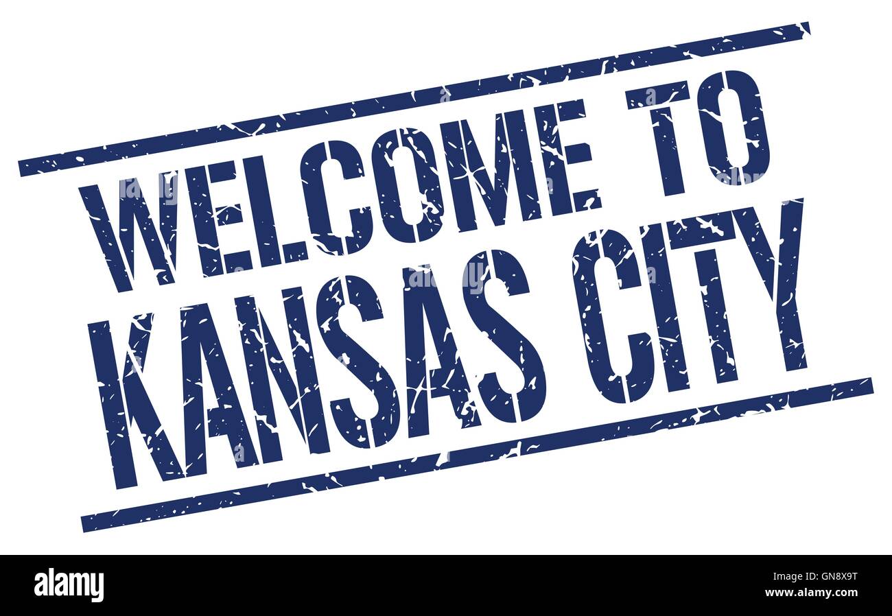 welcome to Kansas City stamp Stock Vector Image & Art - Alamy